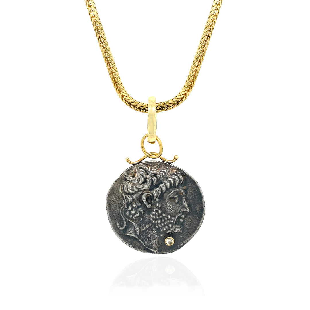 Large King Phillip Ancient Greek Coin Replica – Leslie Berman Inc